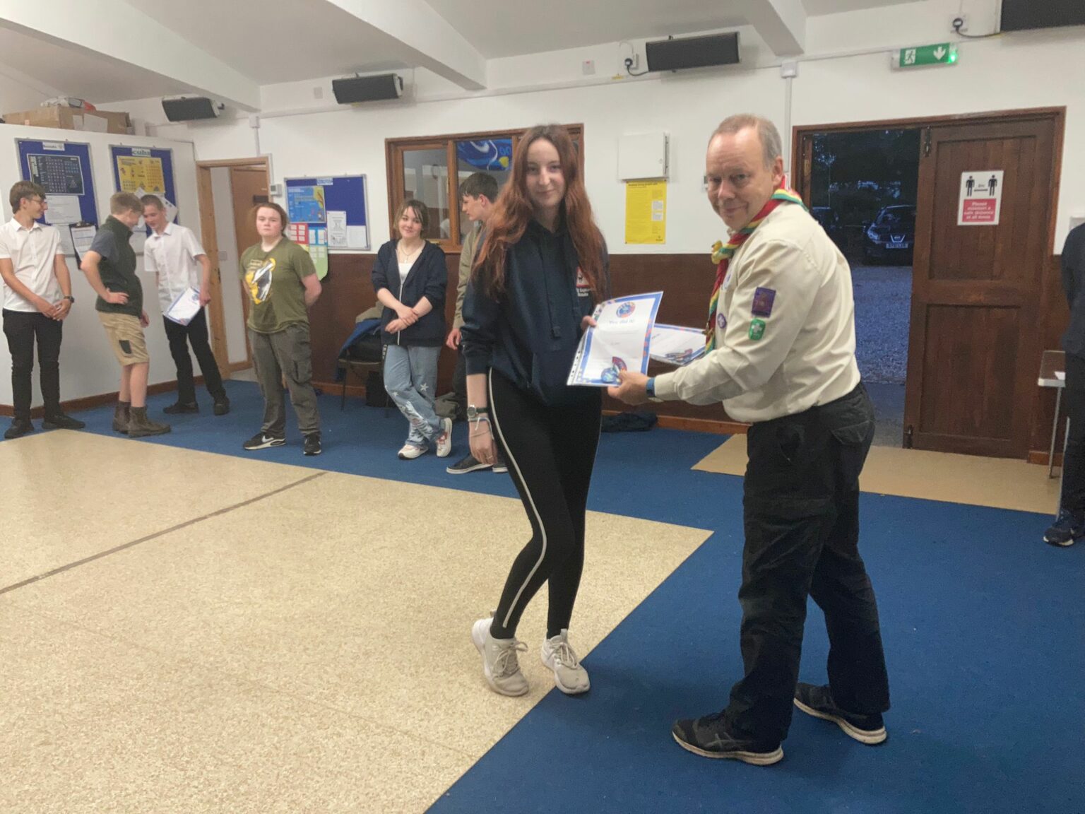 Stag Explorers Earning their Youth Shaped Award | Central Norfolk