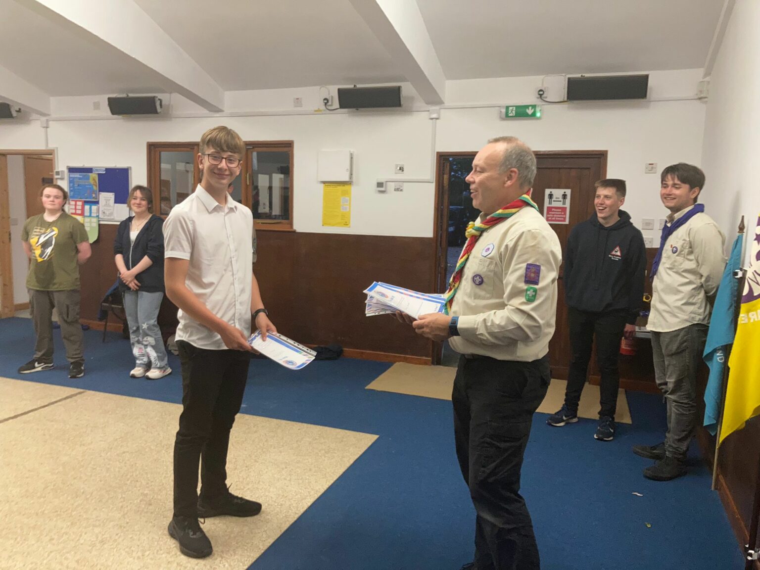 Stag Explorers Earning their Youth Shaped Award | Central Norfolk